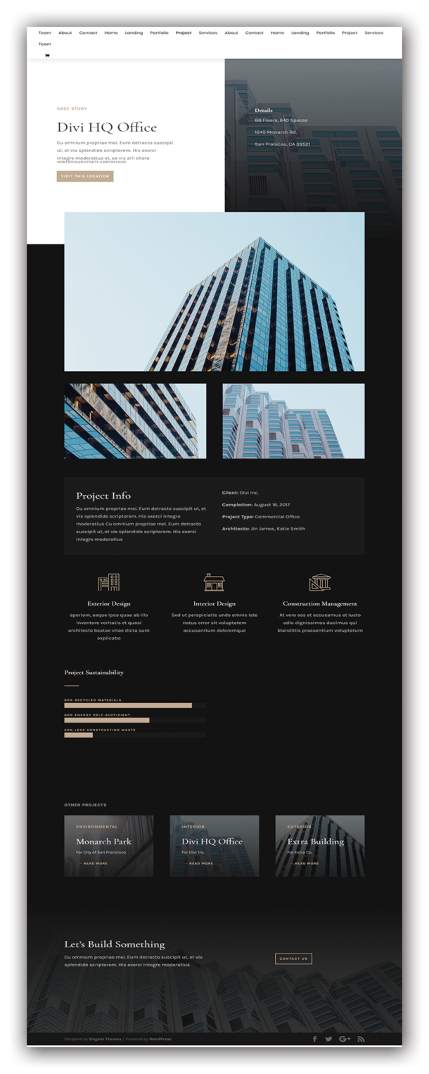 Architecture Firm - Deep Focus - Mailchimp and WordPress Experts